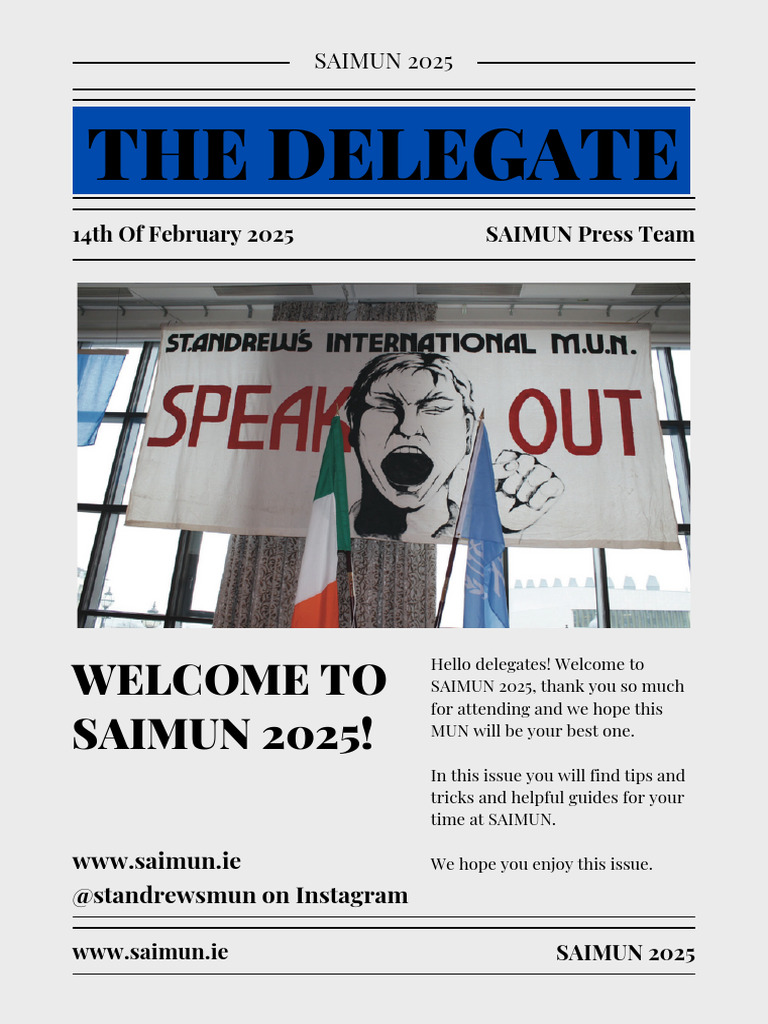 Welcome to SAIMUN 2025 Conference | PDF | United Nations ...
