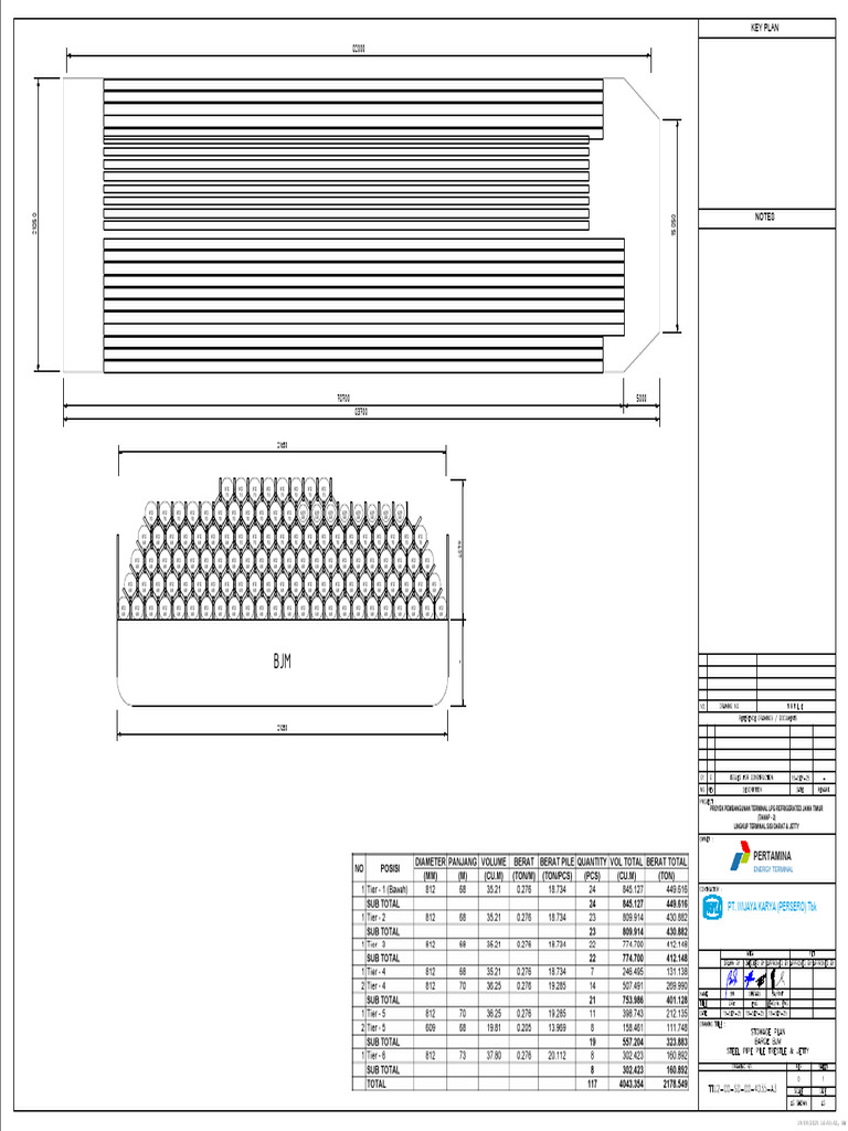 35 Stowage Plan Barge BJM SPP Trestle Jetty | PDF