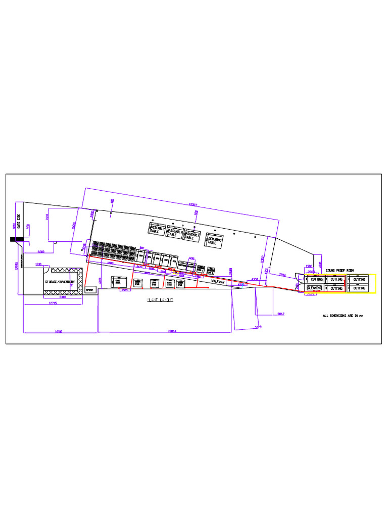 Plant Layout Model 222222 | PDF