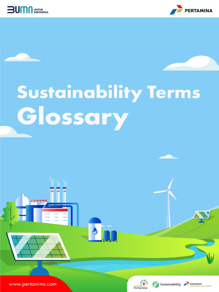 Sustainability Terms Glossary | PDF
