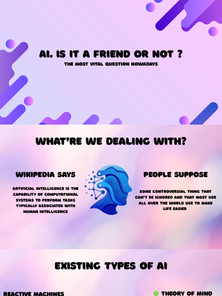 AI. Is It A Friend or Not | PDF