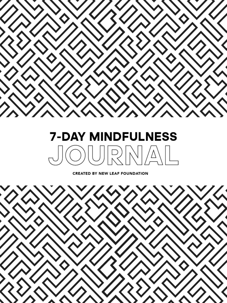 7-Day Mindfulness Journal Guide | PDF | Gratitude | Feeling