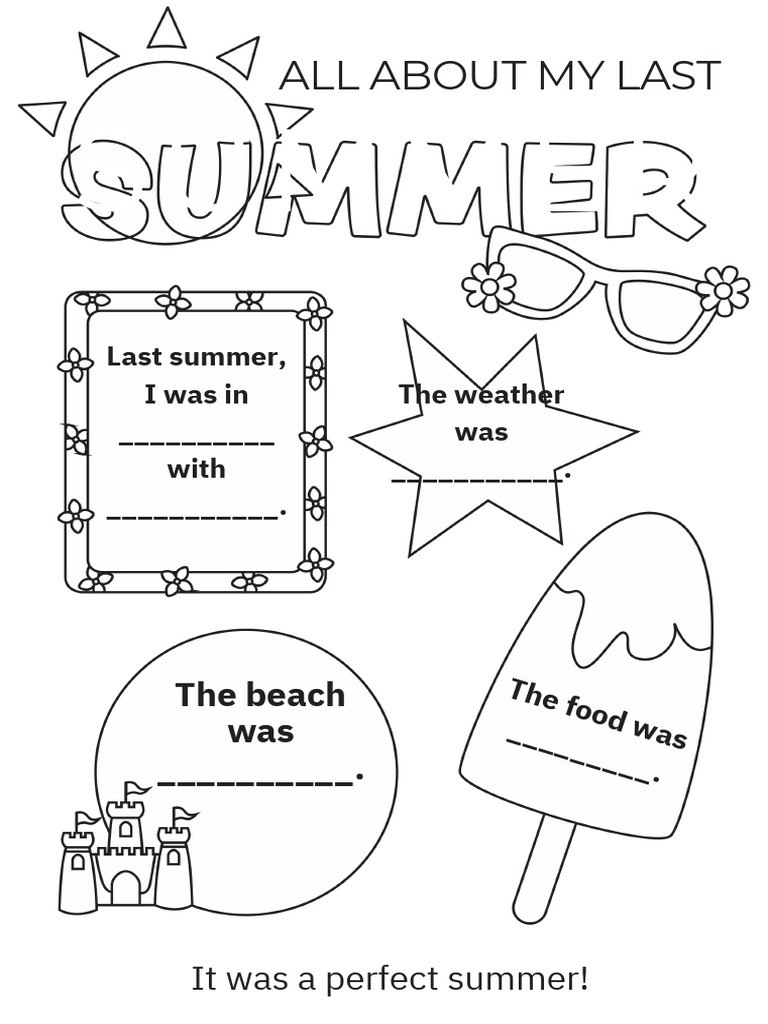 My Perfect Summer Experience | PDF