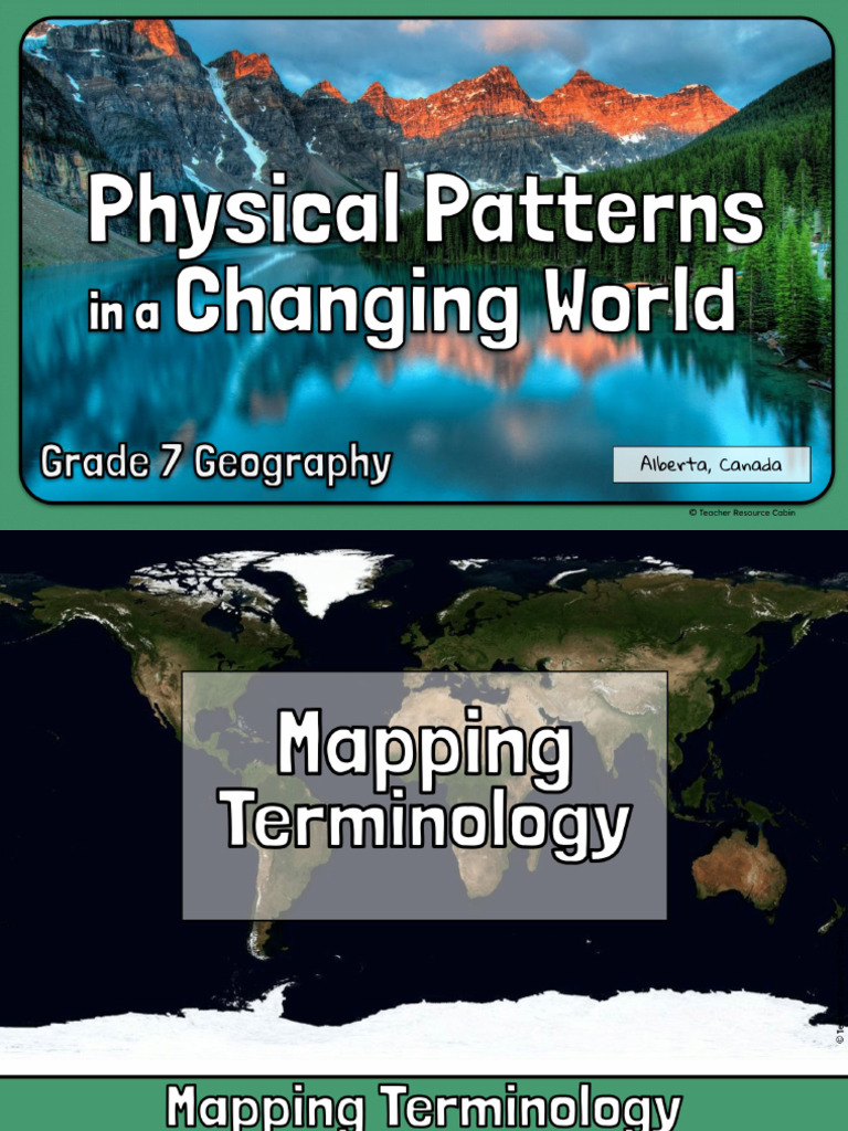 Geography W2.1 - Mapping | PDF