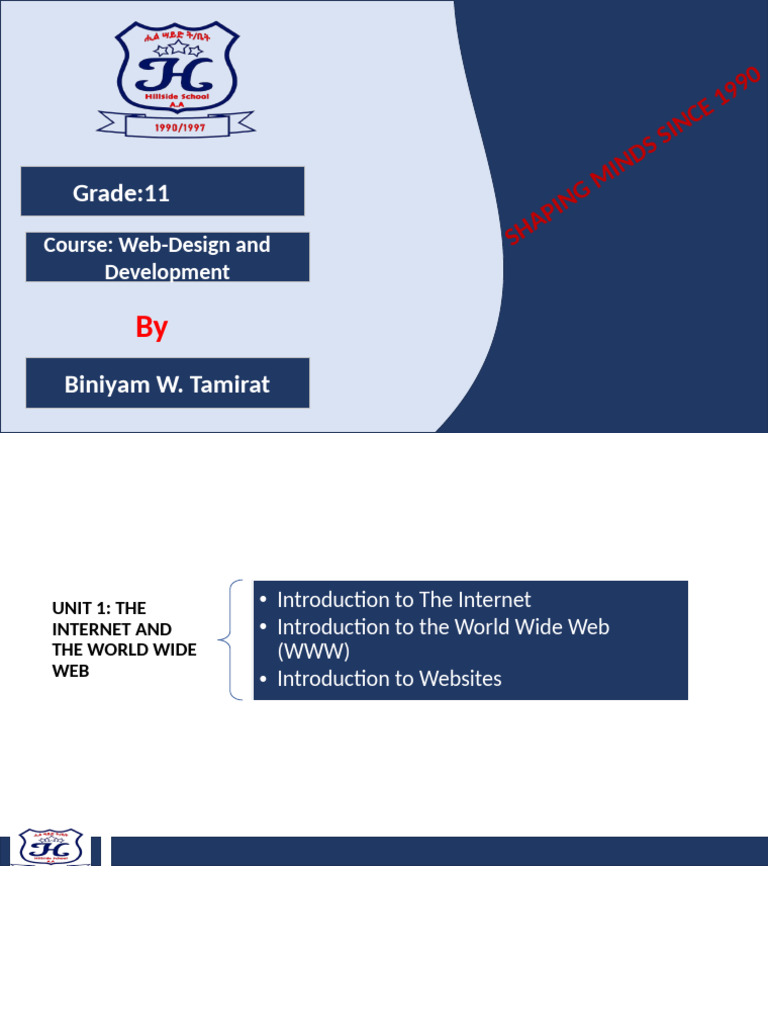 Web - Design - Modlue II (Access & Analyze Online Information) | PDF | World Wide Web | Internet ...