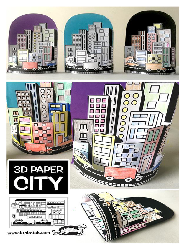 3d Paper City | PDF