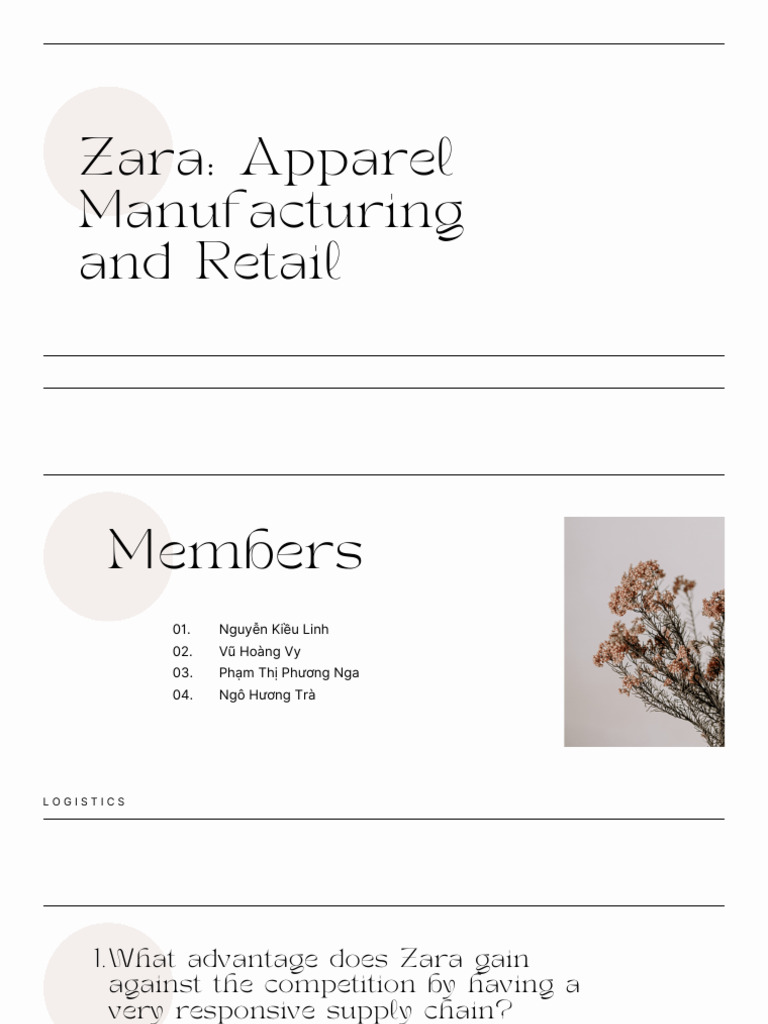 Zara's Fast Fashion Supply Chain Strategy | PDF | Inventory | Logistics