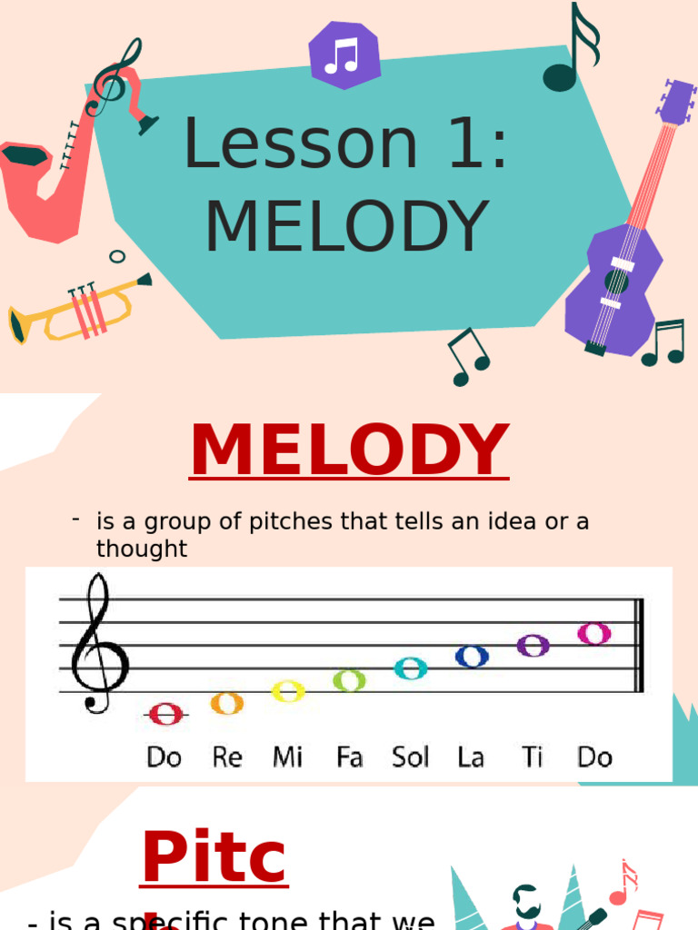 Understanding Melody for Grade 4 | PDF