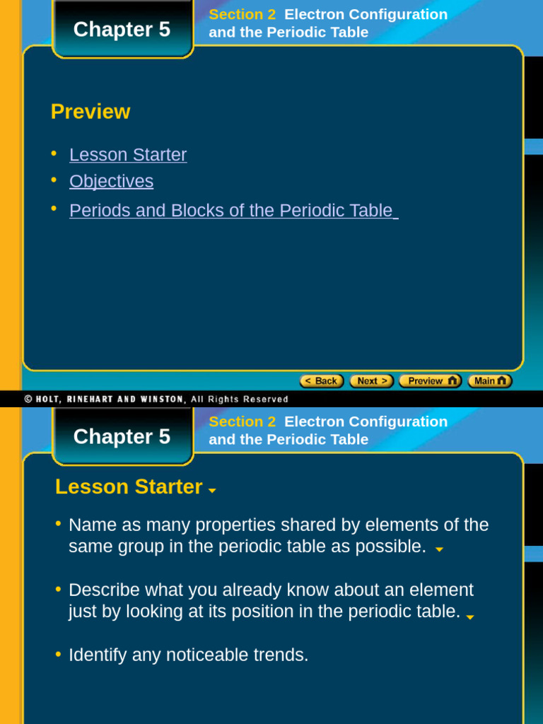 Electron Configuration and The Periodic Table (23 Slides) | PDF ...