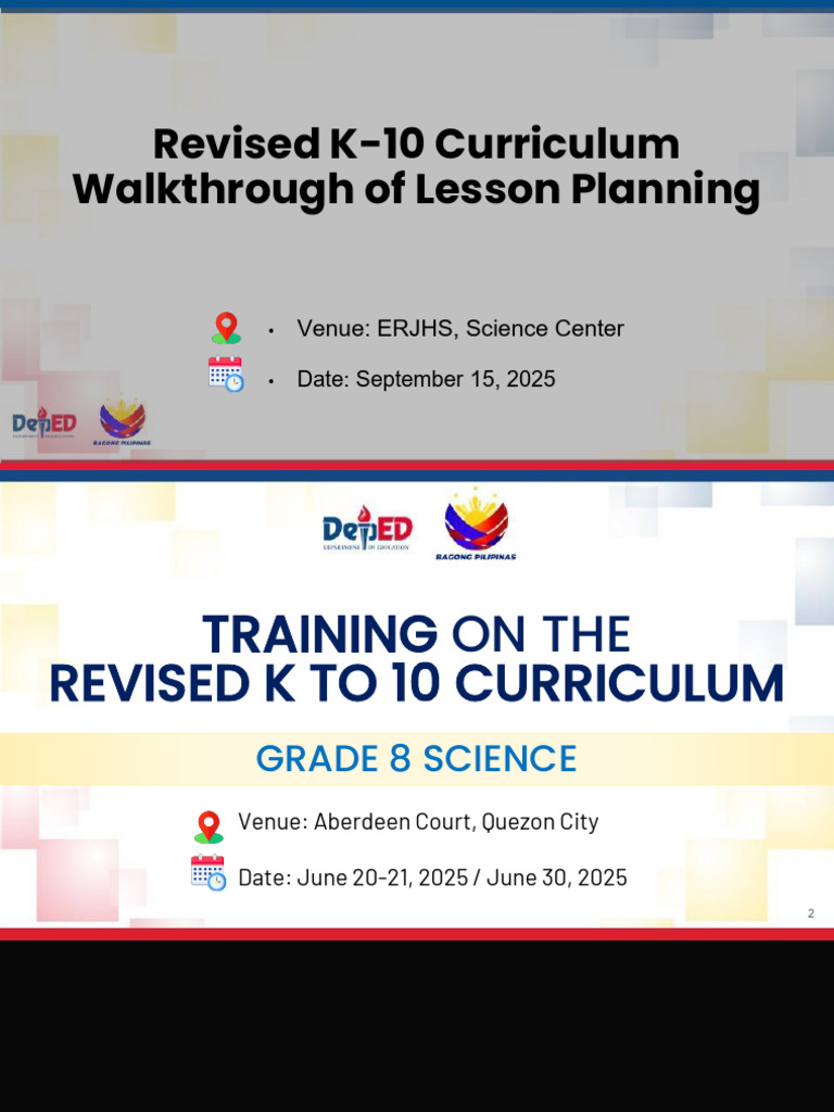 K-10 Curriculum Lesson Planning Guide | PDF | Learning | Teachers