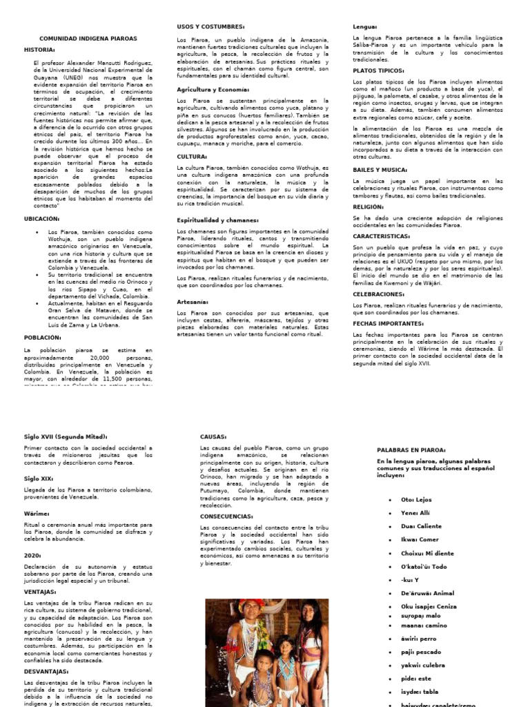 Cultura y Costumbres de los Piaroa | PDF | Chamanismo