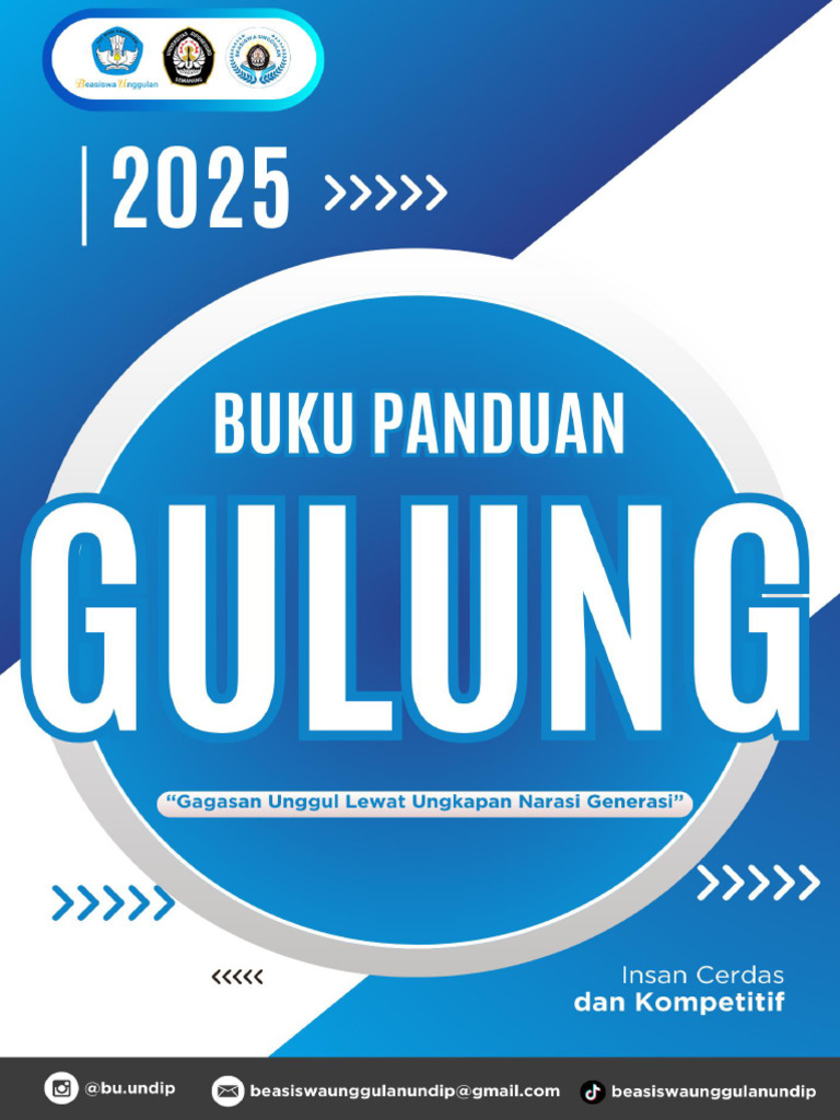Buku Panduan Lomba Esai GULUNG BU UNDIP 2025 | PDF