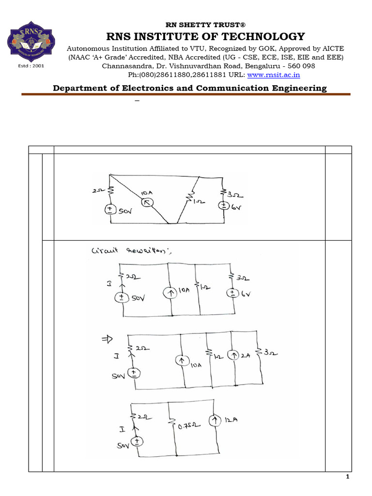NA IA1 2024 SCH and Sol | PDF | Electrical Network | Electrical Impedance