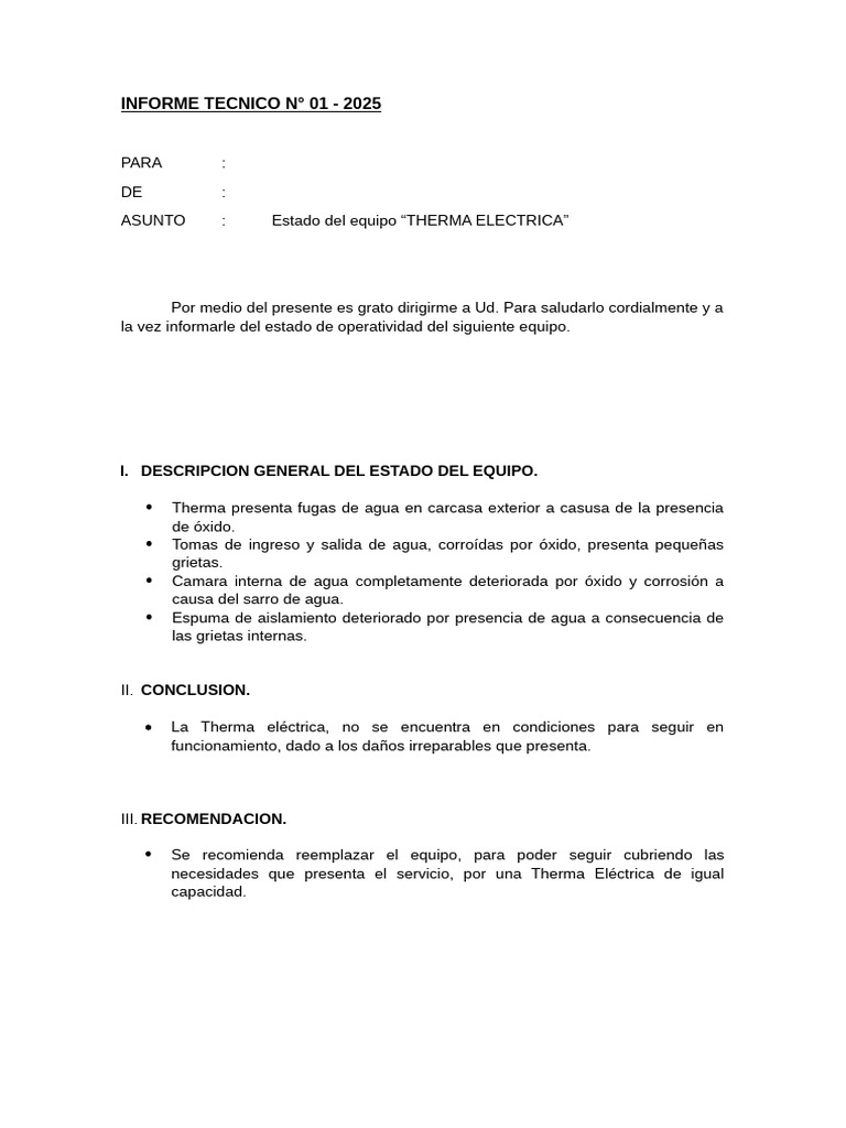 Informe Le Polle | PDF