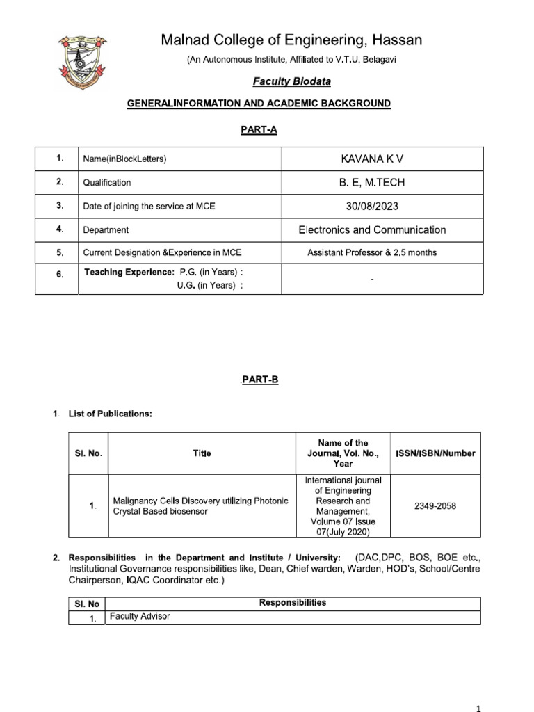 Kavana Profile | PDF