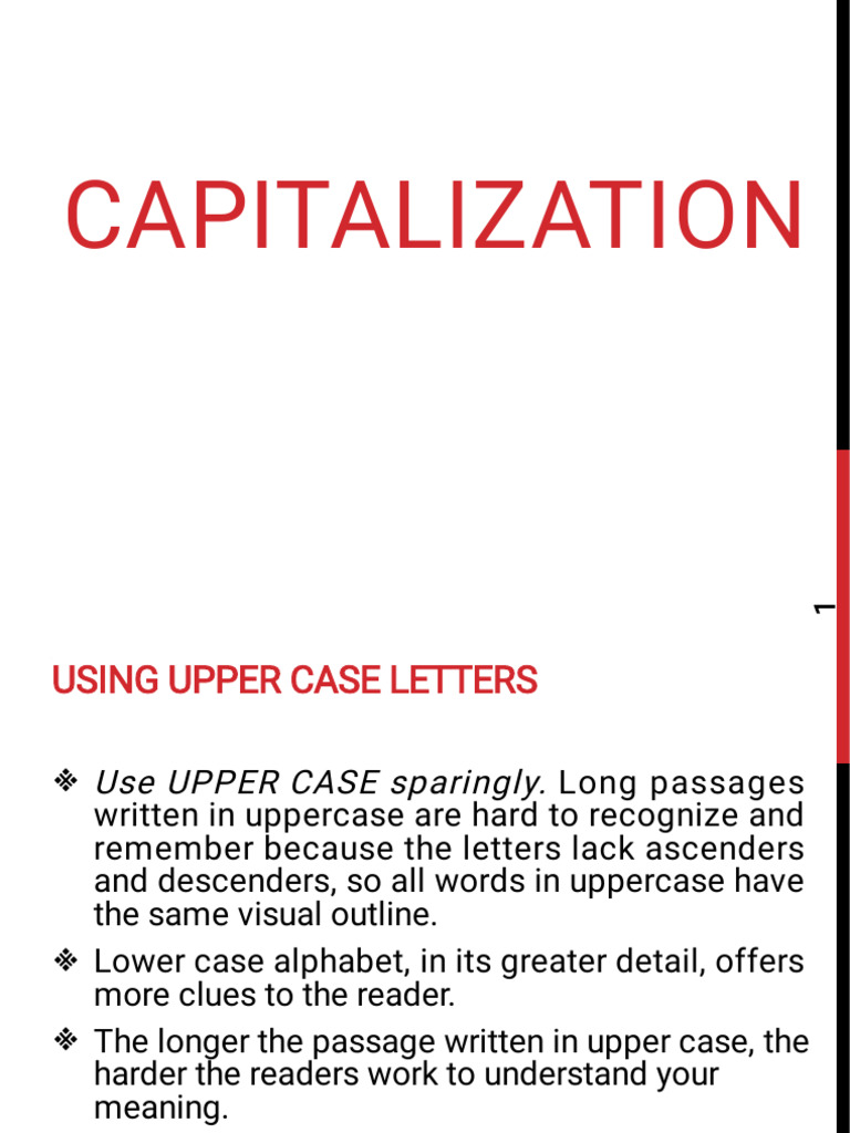 Mod 8a. Improving Drafts Capitalization | PDF | Letter Case | Noun