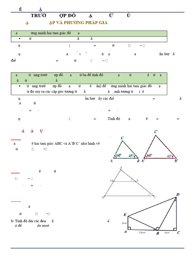 4 THDD TH 3 C A Tam Giác | PDF