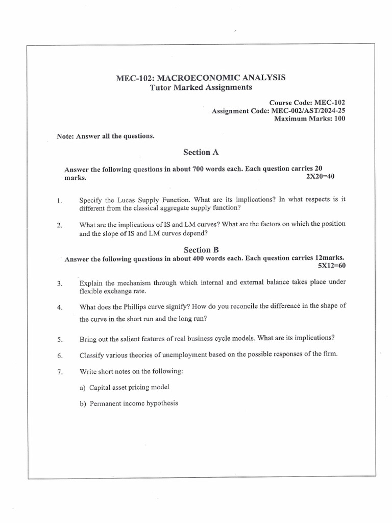 Mec 02 - 102 em 2024 25 HW | PDF