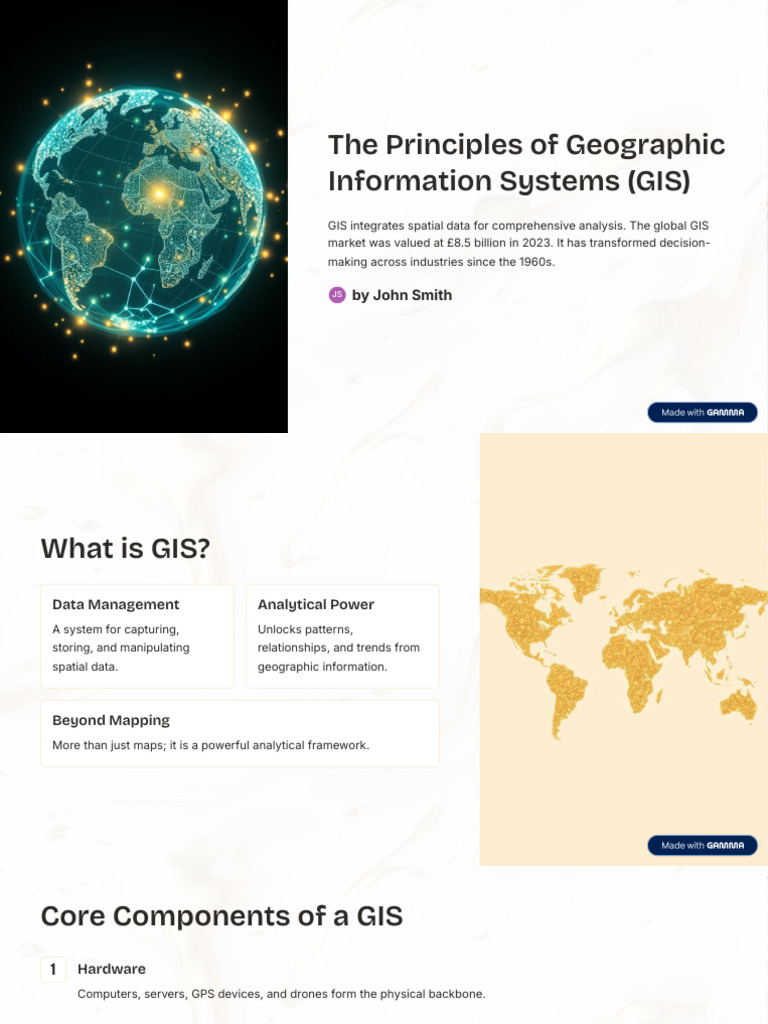 The Principles of Geographic Information Systems GIS | PDF | Geographic ...