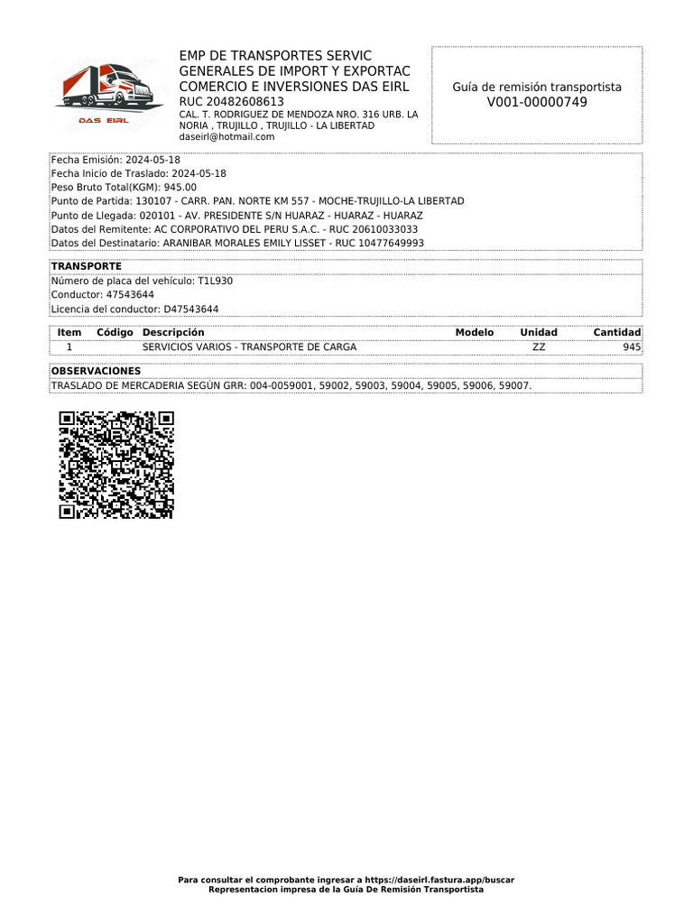 v001-00000749 Aranibar Morales Emily Lisset Huaraz Jose Aurelio ...