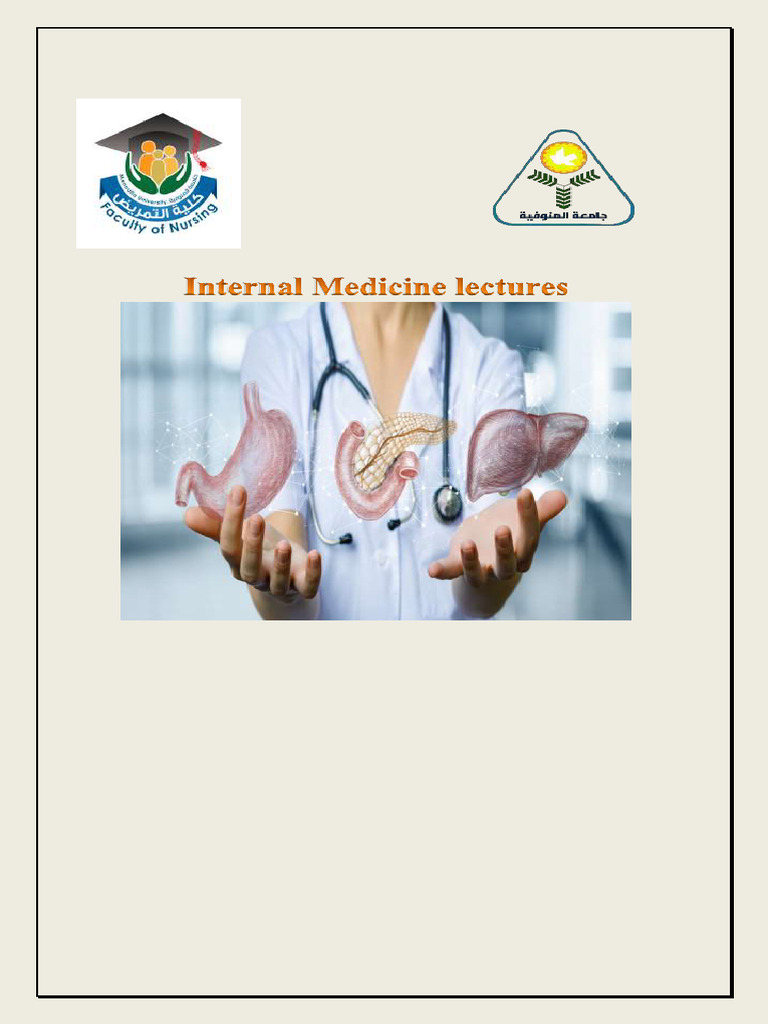 Internal Medicine Course Overview 2024-2025 | PDF | Diabetes | Prediabetes