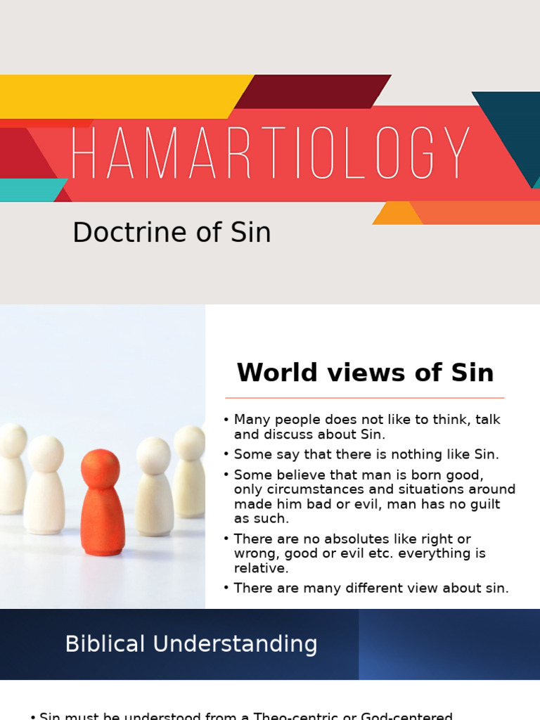 Hamartiology - Sin | PDF