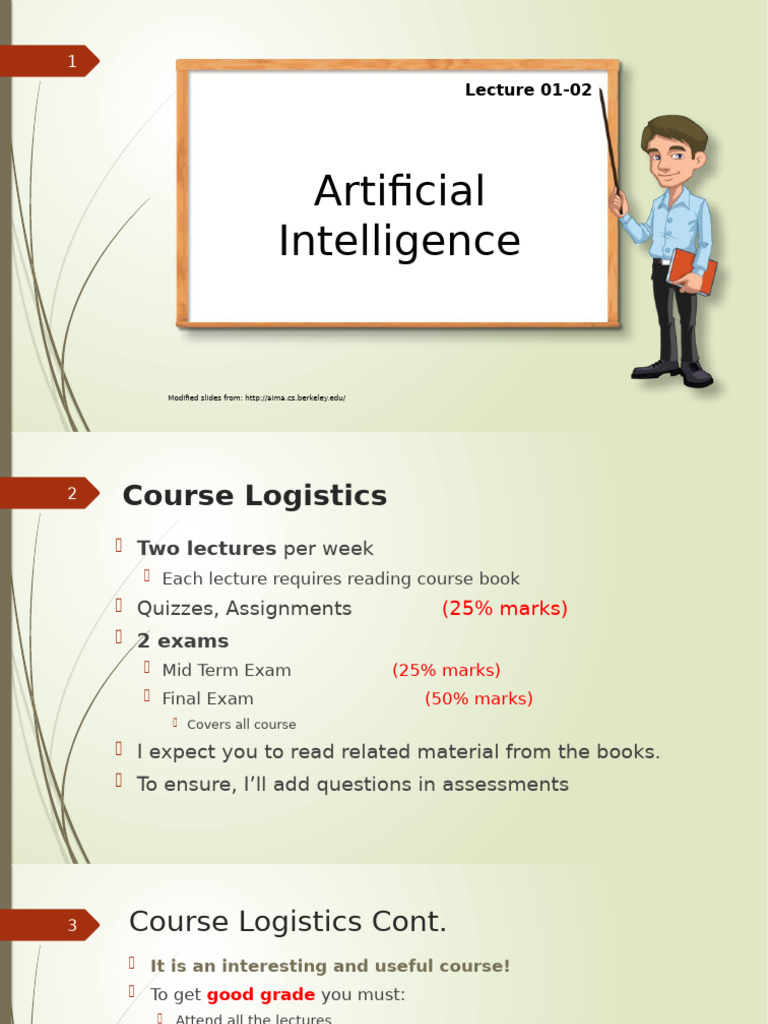 Lecture 01-02 - Introduction | PDF | Intelligence (AI) & Semantics ...
