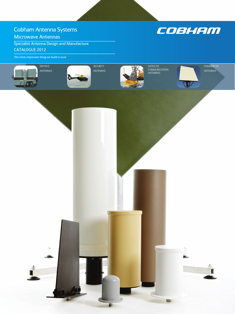 Catalogo Cobham | PDF | Radar | Antenna (Radio)