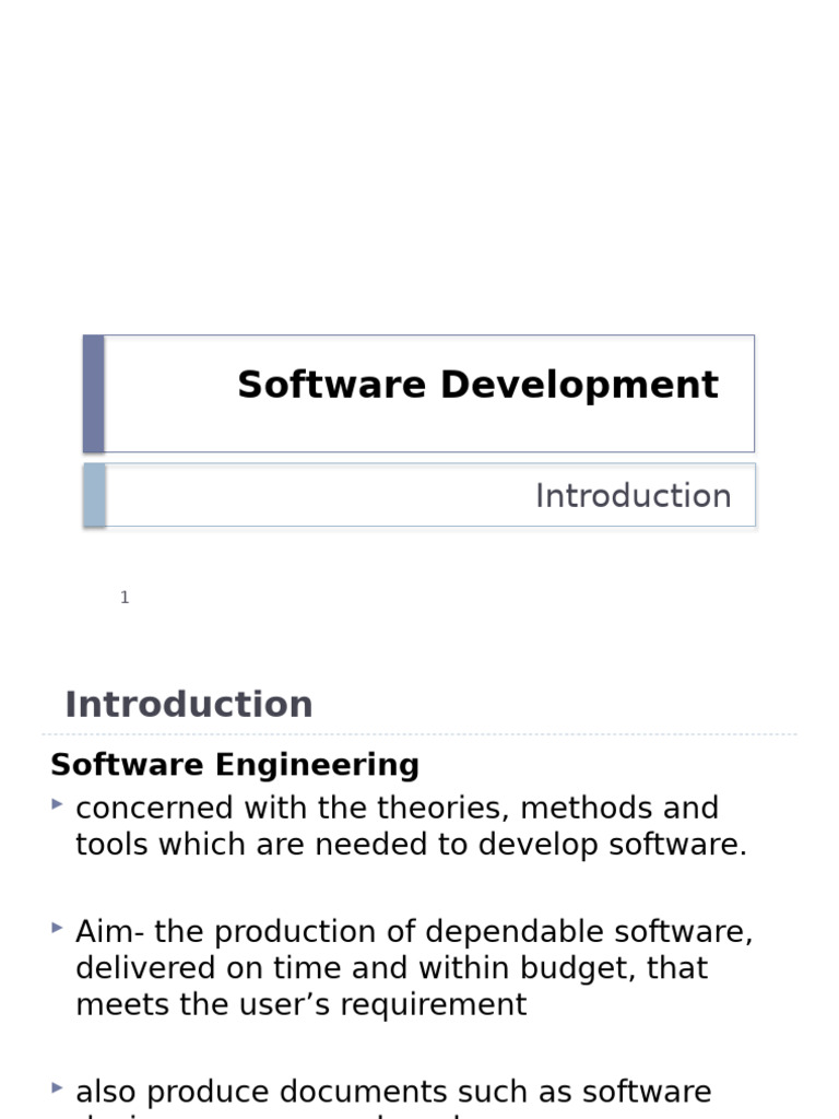 Software Development and Object-Oriented Principles | PDF | Class ...