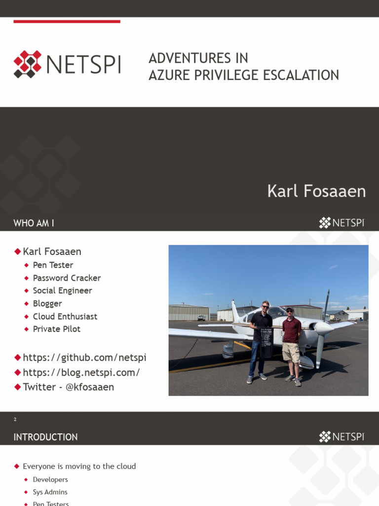 Azure Privilege Escalation Techniques | PDF | Virtual Machine ...