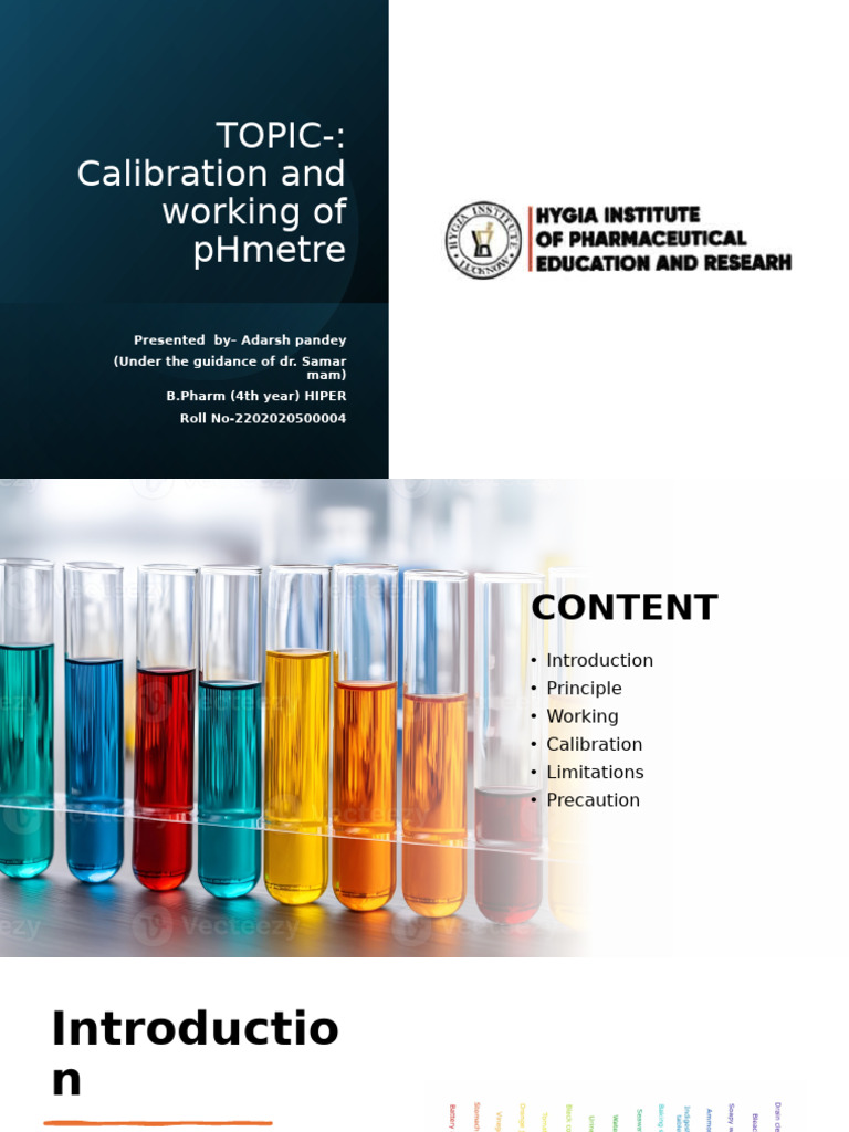 pH Meter Calibration Procedure | PDF | Ph | Applied And ...
