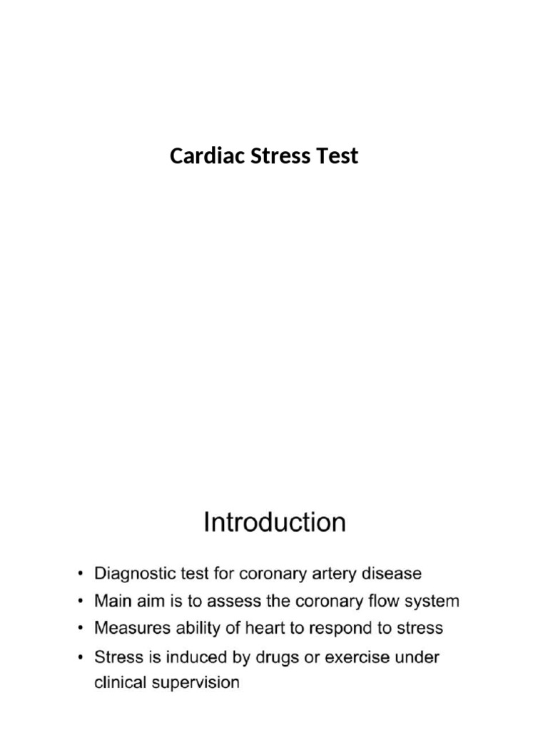Stress Test | PDF