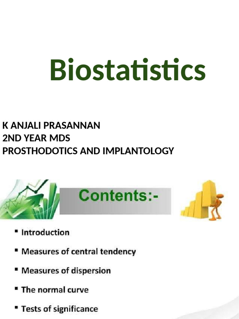 Biostatistics 11 | PDF