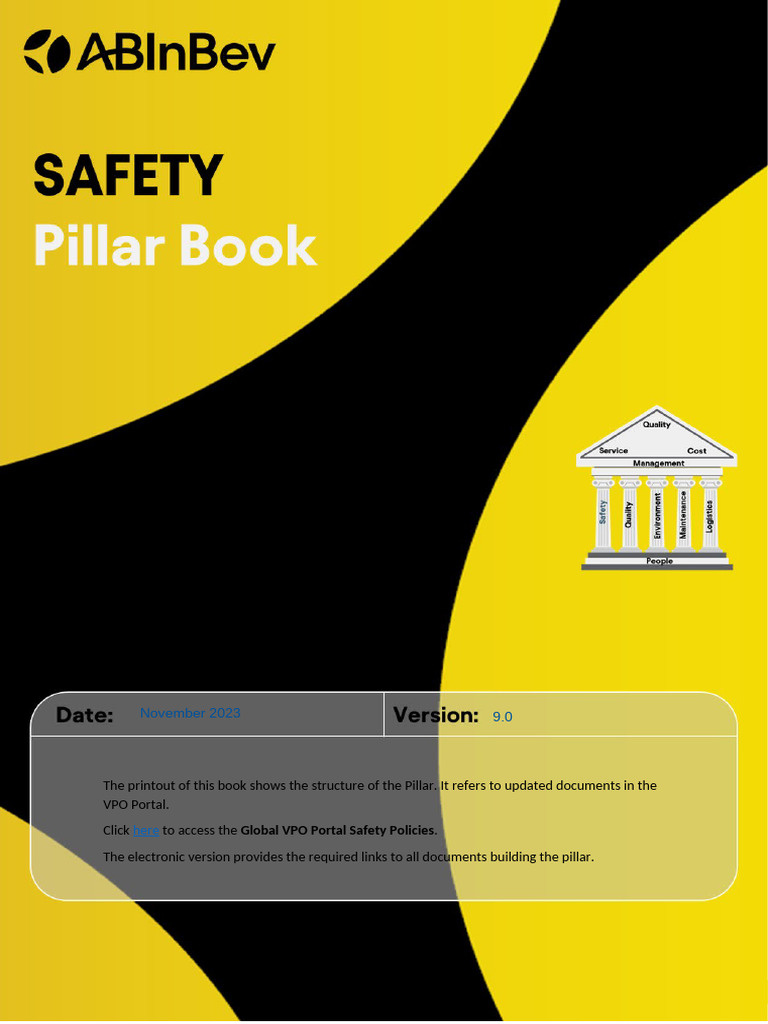 VPO Safety Pillar Overview | PDF | Safety | Occupational Safety And Health