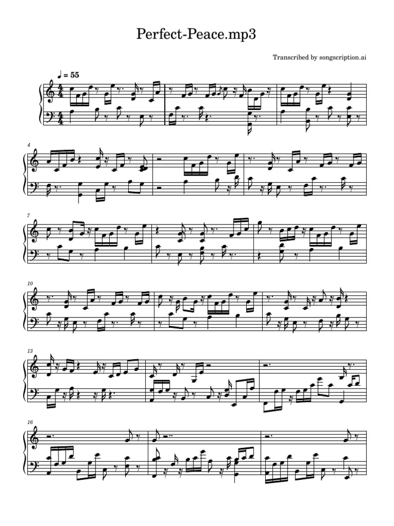 Perfect Peace | PDF