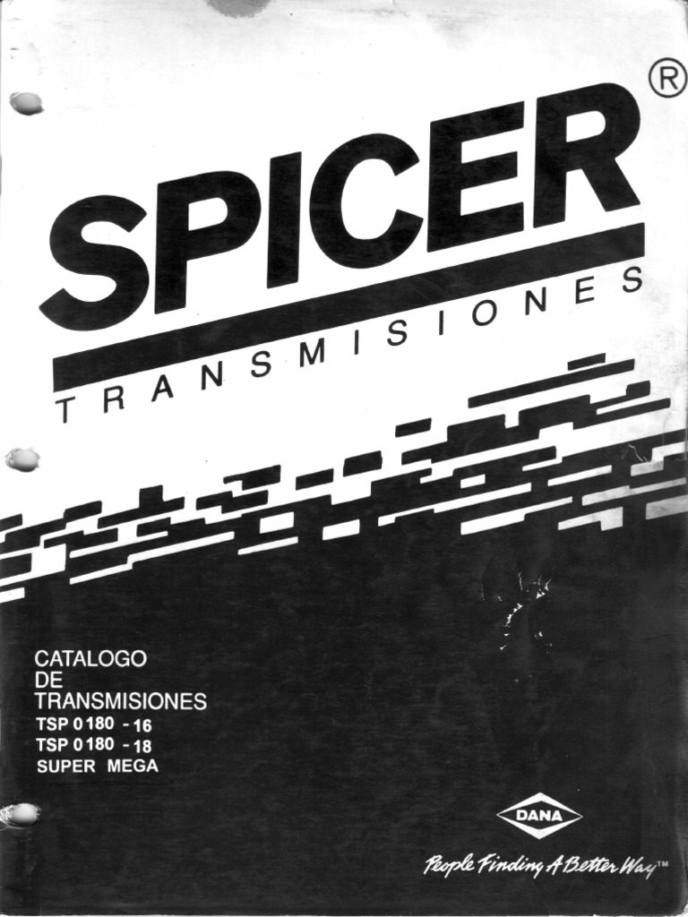 Capacitación en Transmisiones Spicer 18 Vel. | PDF