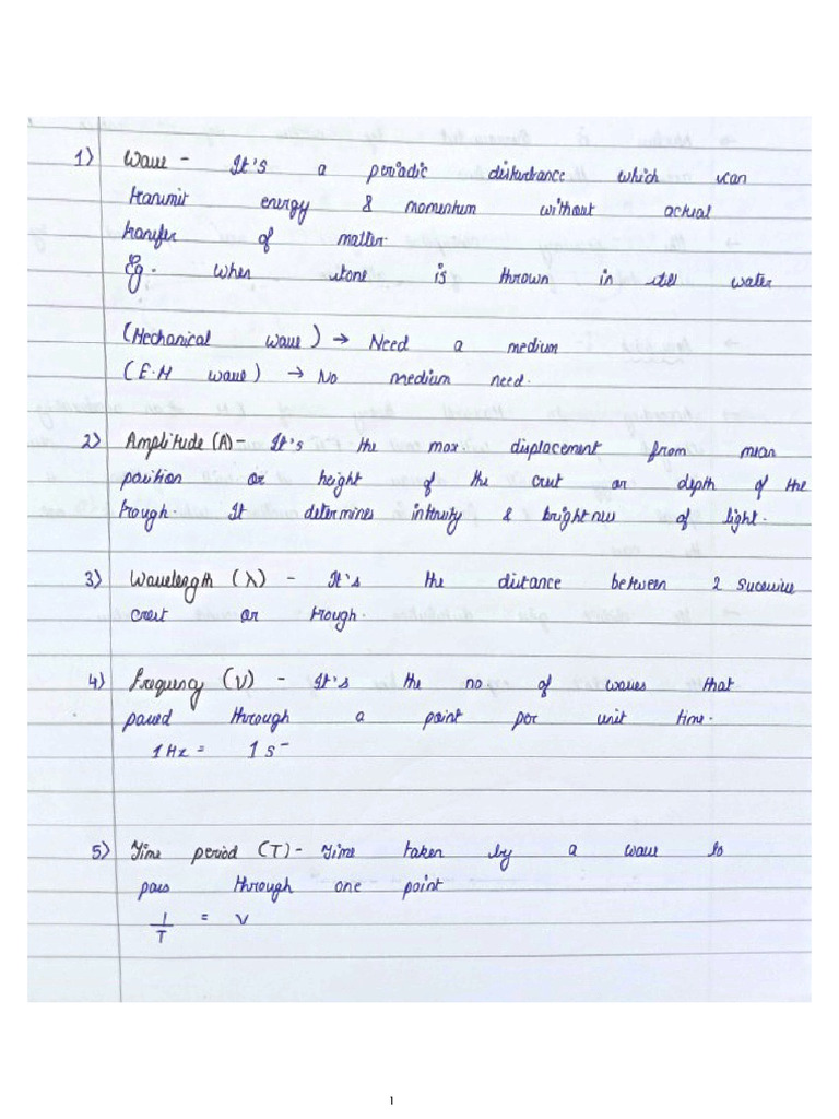 Modern Physics Notes | PDF
