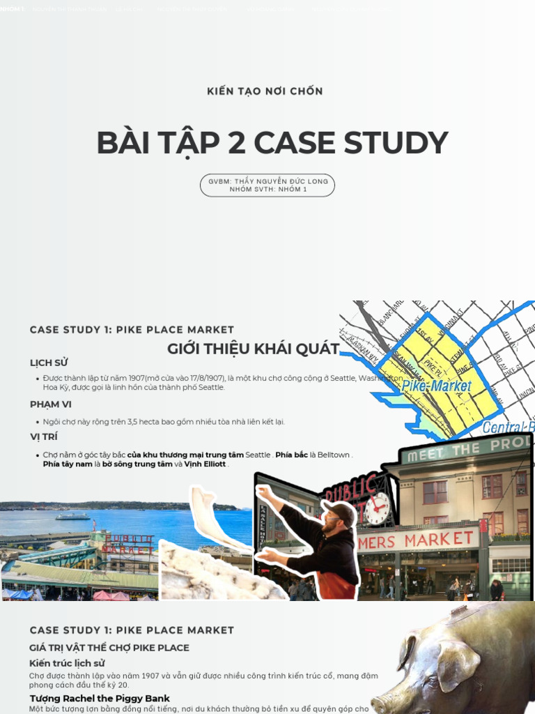 Bài Tập 2 - Nhóm 1 - Case Study PDF | PDF