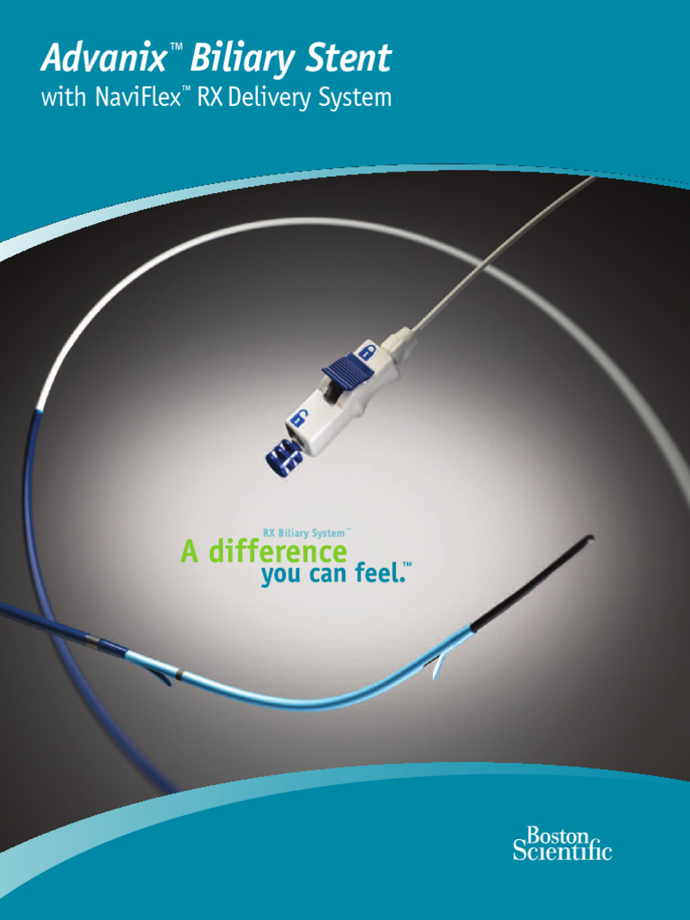 Advanix Plastic Stent Brochure | PDF | Stent | Medical Specialties