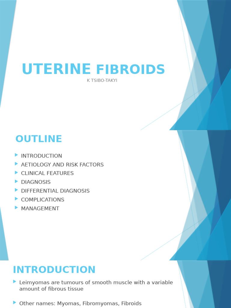 Understanding Uterine Fibroids: Causes & Treatment | PDF | Medical ...