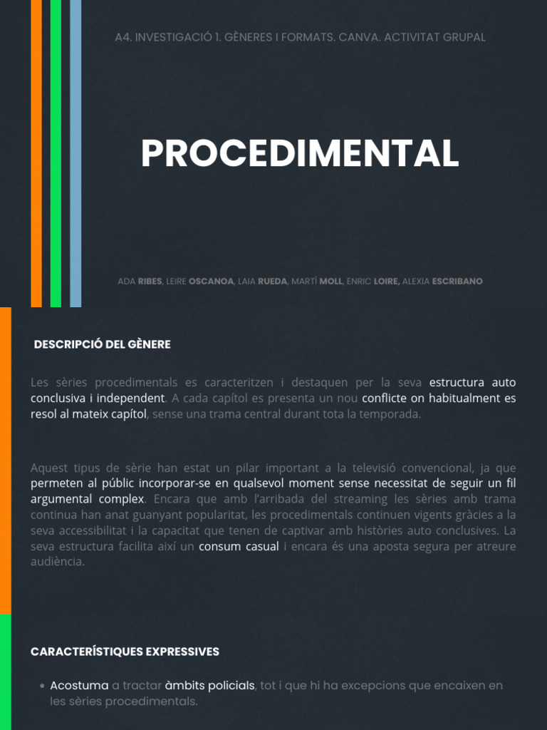 A4. Sèrie Procedimental | PDF