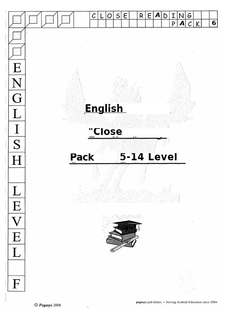 Close Reading Pack for Scottish Education | PDF