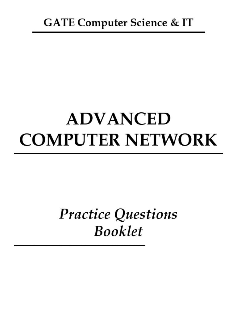 Computer Network Advance Sheet | PDF | Transmission Control Protocol ...