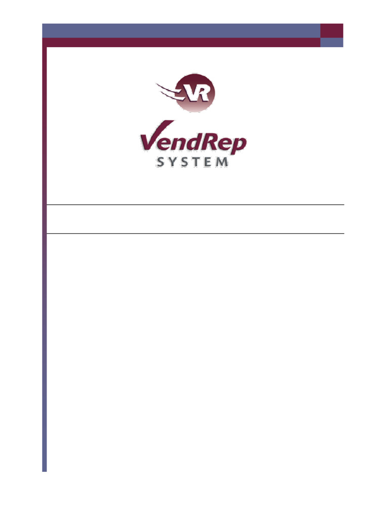 New York VendRep System Overview | PDF | Password | Information