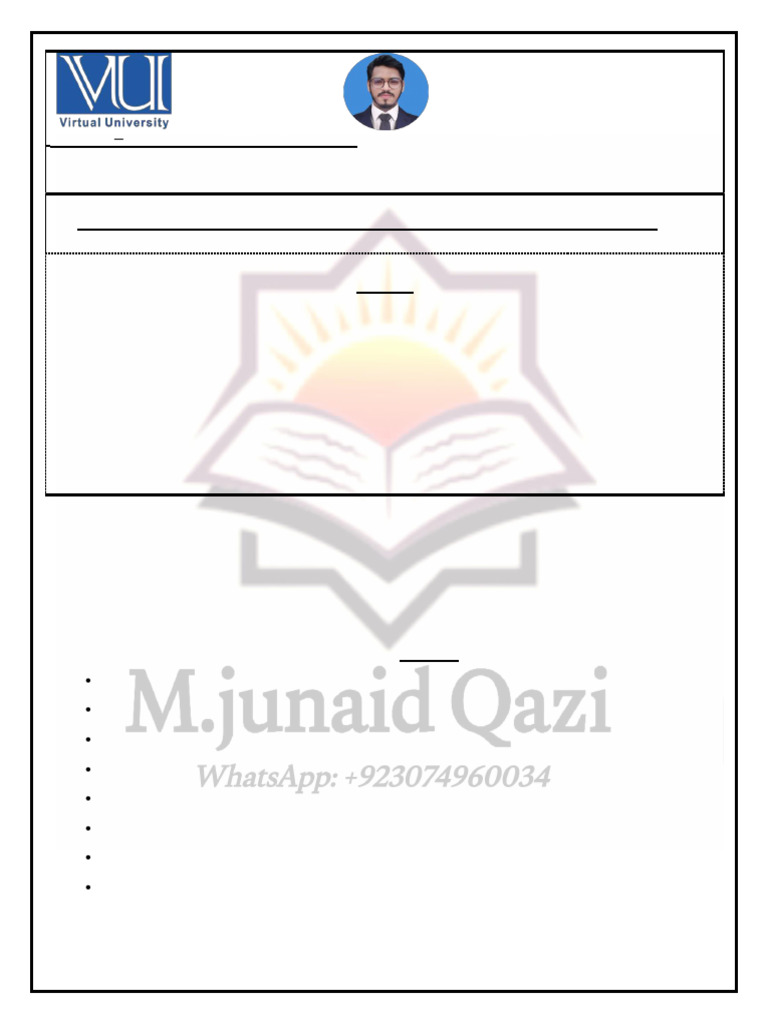 CS403P-Assignment 2 Solution Fall 2024 by M.junaid Qazi | PDF | Databases | Computing