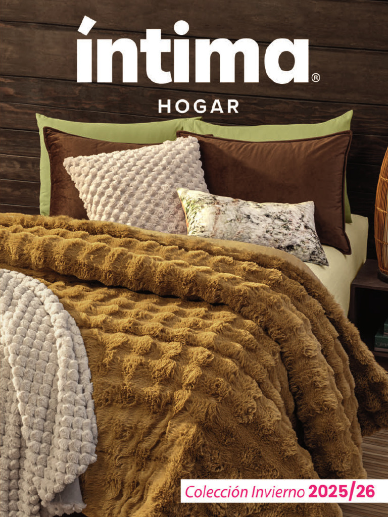 Catálogo Intima Hogar Invierno 2025-26 Móvil A1 | PDF | Tejidos | Costura