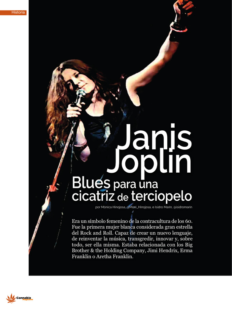 Janis Joplin Blues para Una Cicatriz de | PDF
