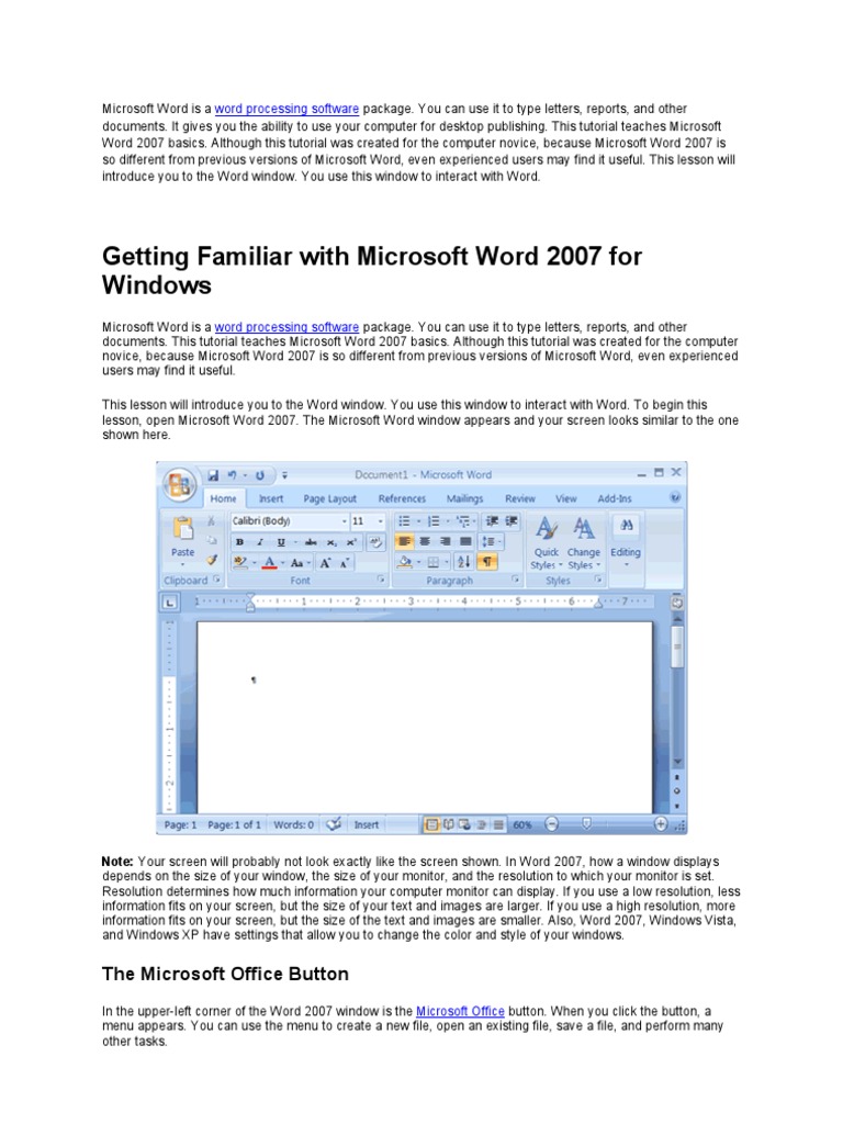 Practical Ms Word Microsoft Word Computer File 