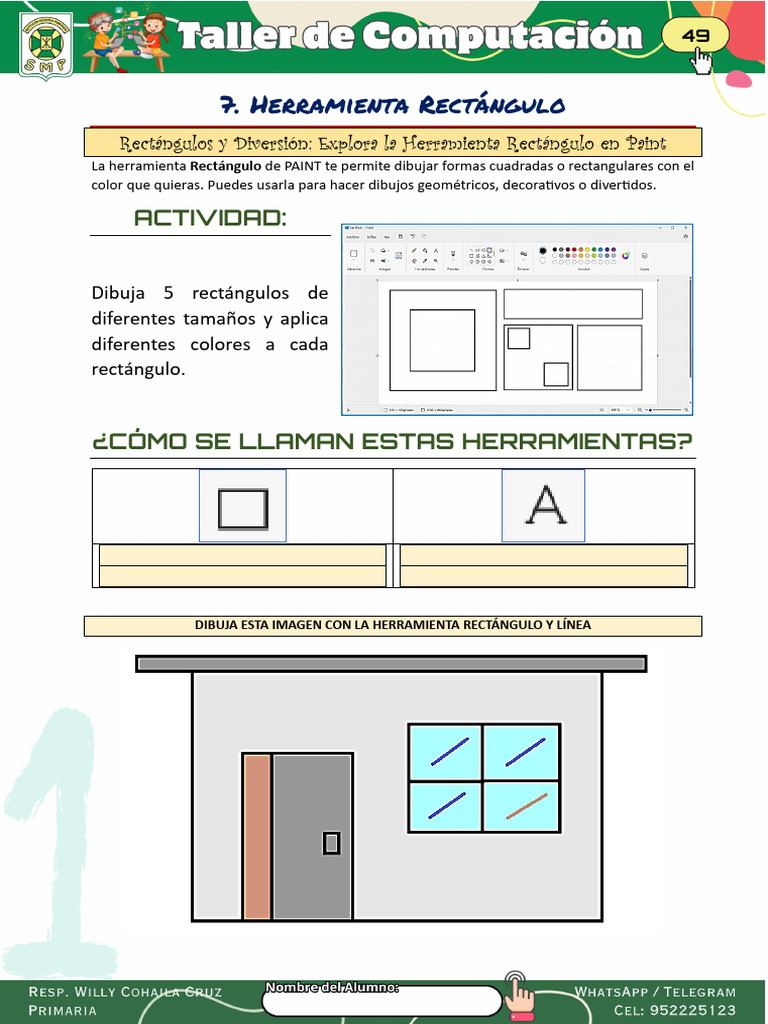 Computaci-N - 1ro Primaria 49 | PDF