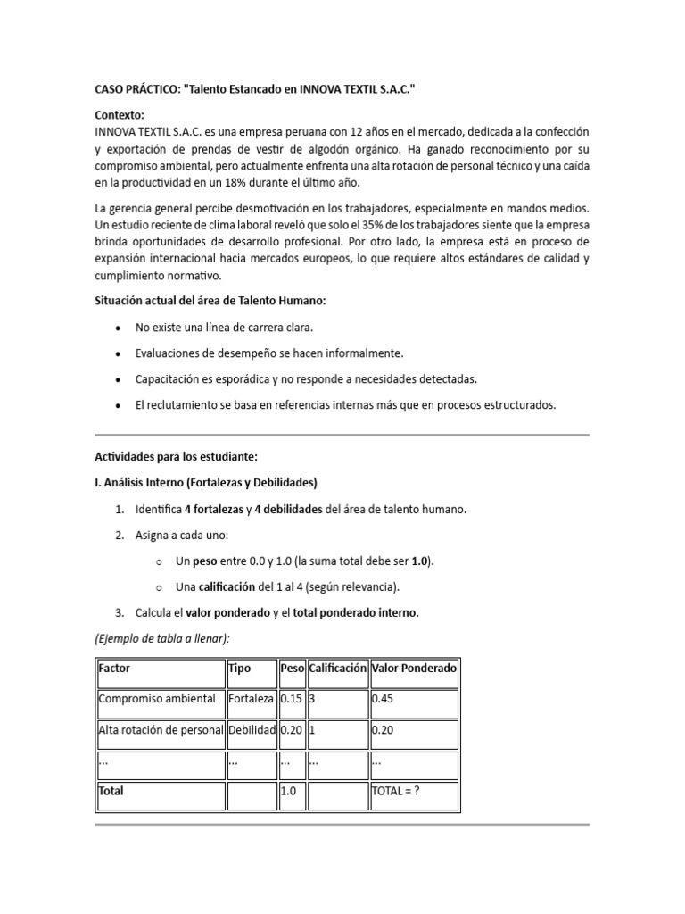 Análisis FODA y PESTEL | PDF | Gestión de recursos humanos | Business